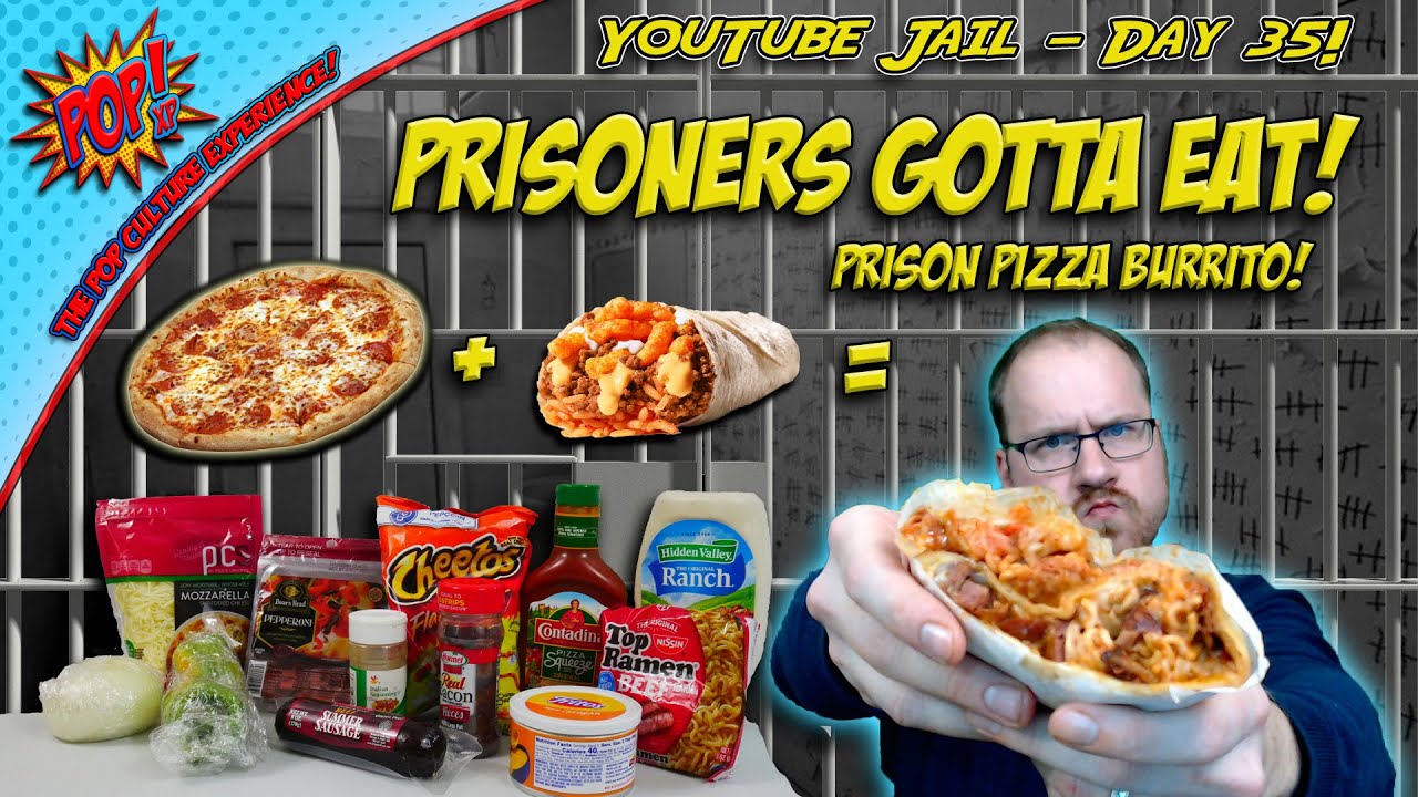 How To Make a PRISON PIZZA BURRITO - YouTube