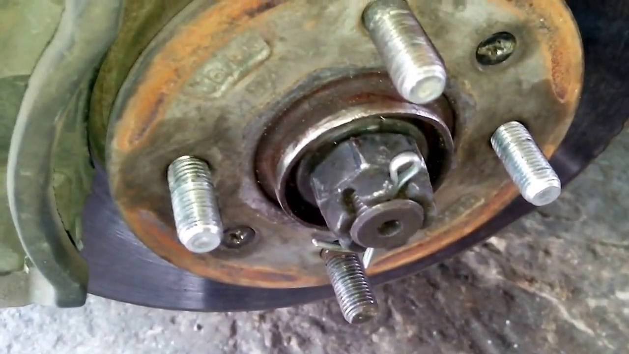 Cambio de rodamiento Balero en masa delantera Attitude 2008 - YouTube
