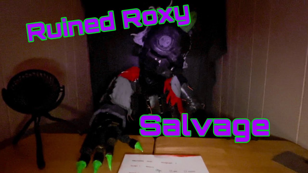 Ruined Roxy Salvage | FNAF Security Breach Cosplay - YouTube