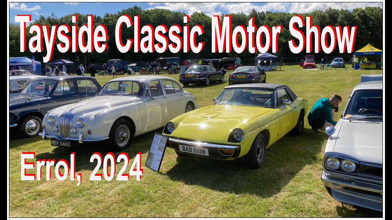 Jensen Healey at the Tayside Classic Motor Show Errol 2024 (including ...