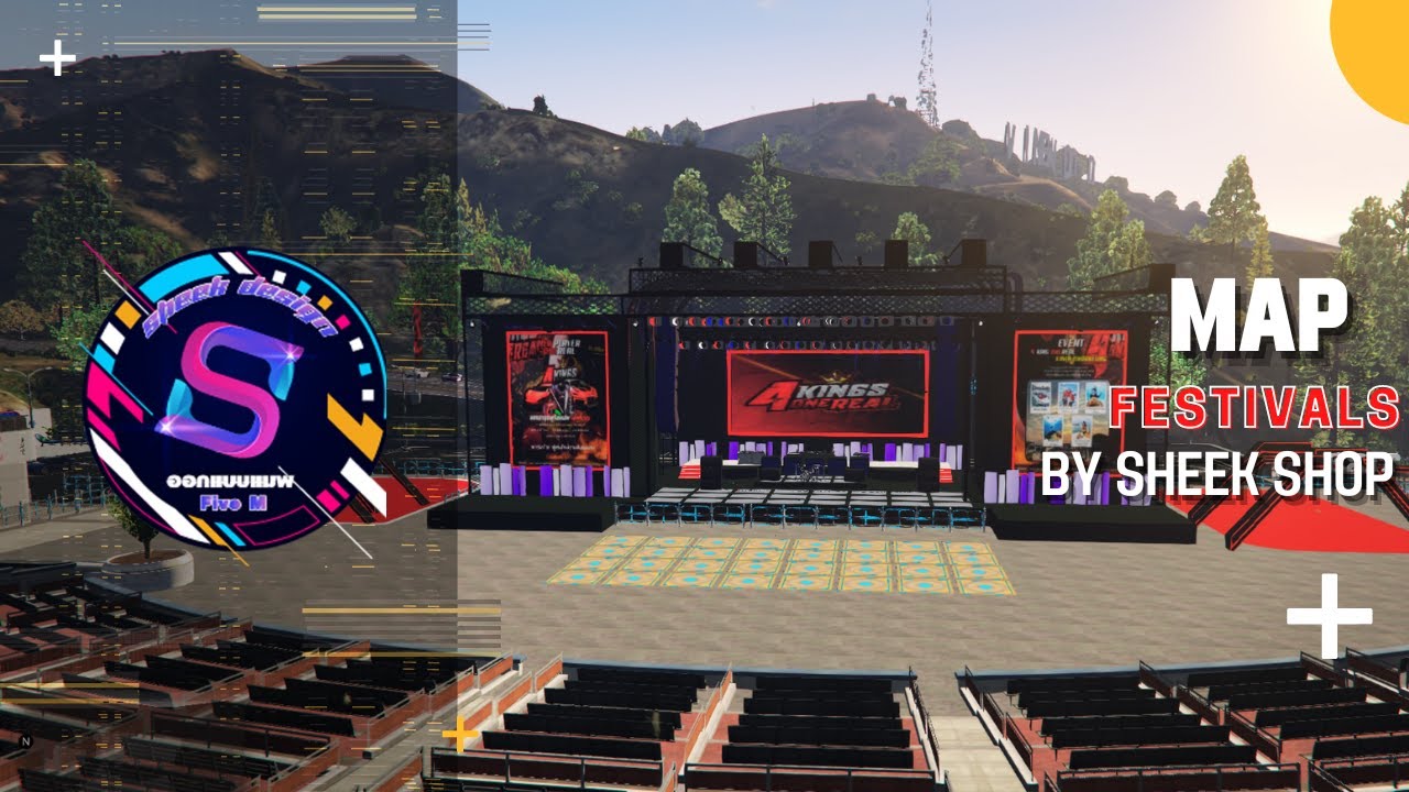 GTA V | FiveM Maps | Festivals By Sheek Shop - YouTube