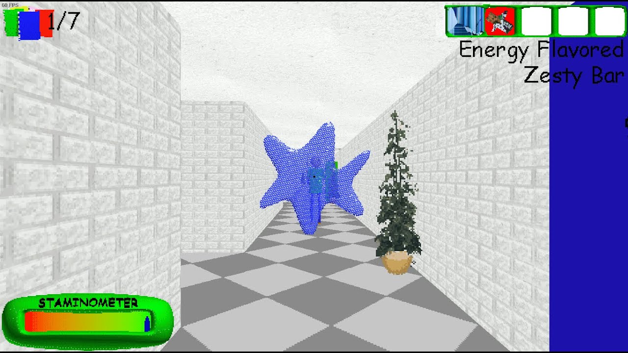 Baldi Basics plus but every time I use a item my inventory slot ...