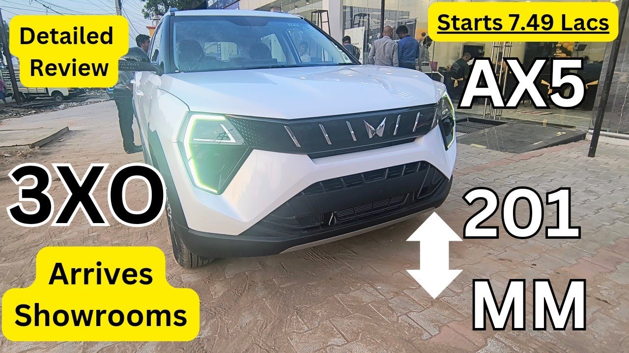Mahindra XUV 300 new model, XUV Mahindra, 3xo variants explained, XUV ...