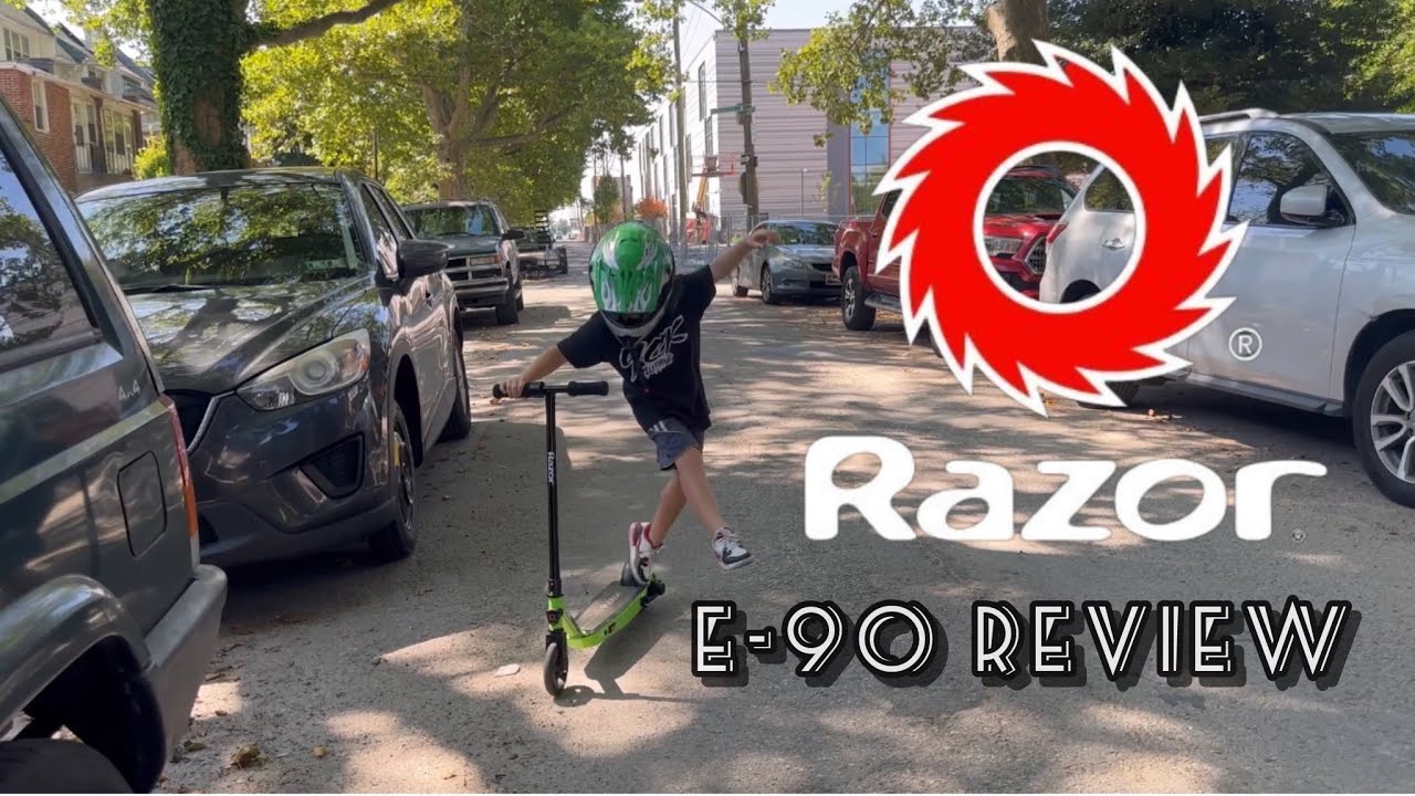 Razor E-90 review - YouTube