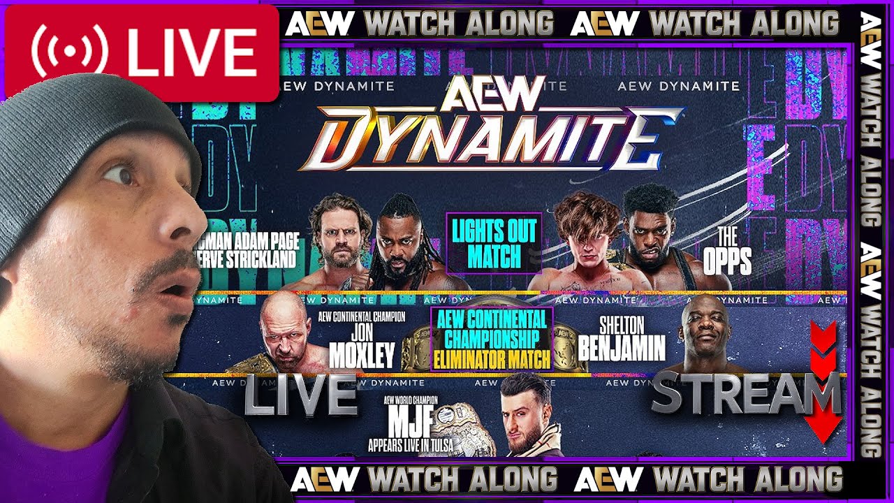 AEW DYNAMITE Live Stream January 7 2026 🟣 AEW Dynamite Watch Along ...