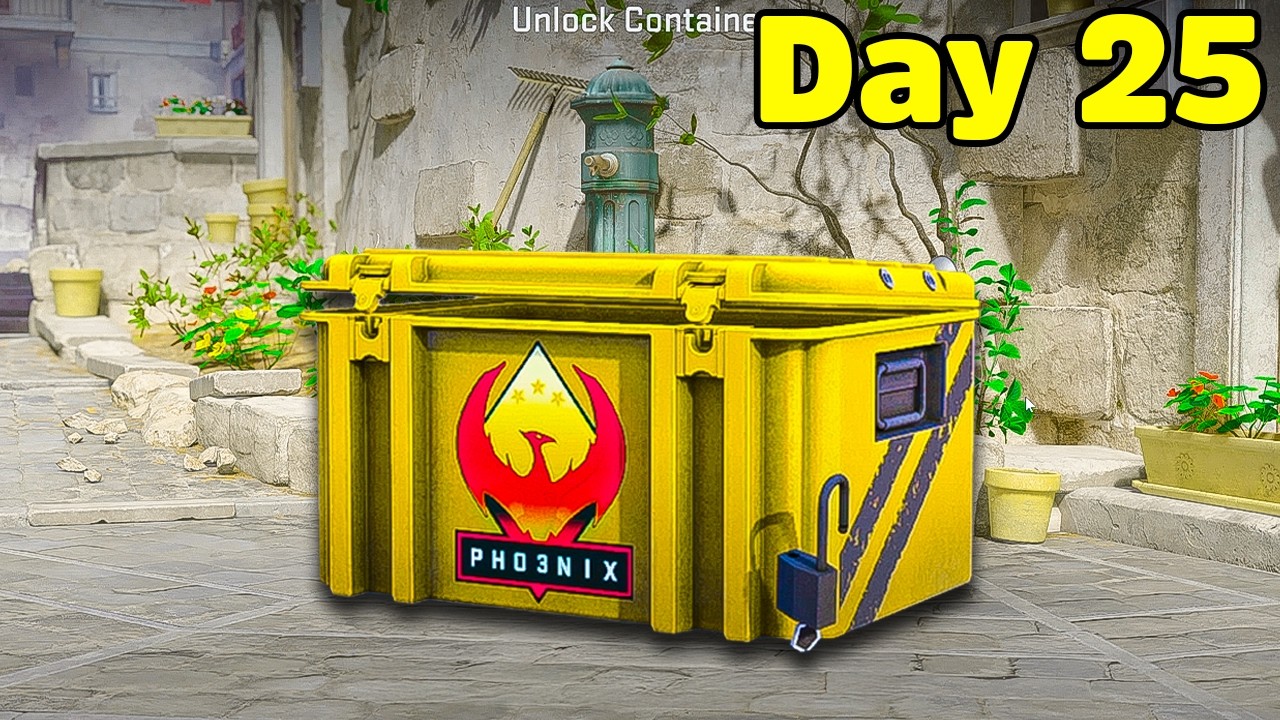 Opening One Case a Day Until I Unbox a Gold. Day #25 - YouTube