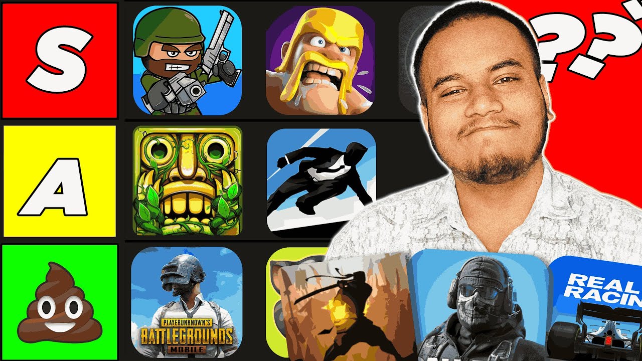 I Ranked EVERY Mobile Game I Have Ever Played... - YouTube