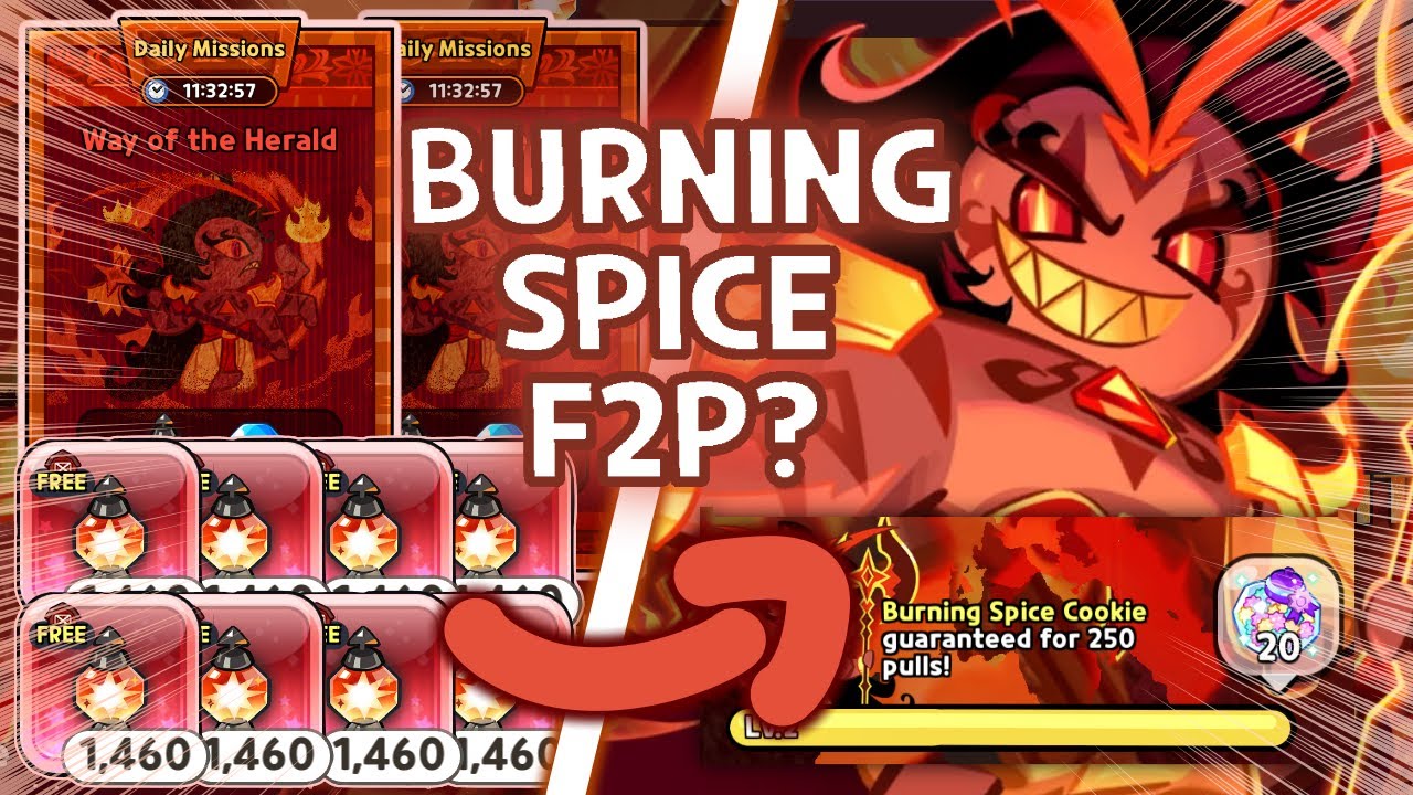 Can F2P Players REALLY Get Burning Spice Cookie? HERE'S THE MATH! - YouTube