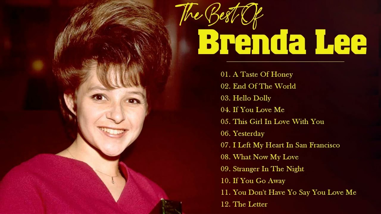 Brenda Lee Greatest Hits - The Best Songs Of Brenda Lee - Best Old ...