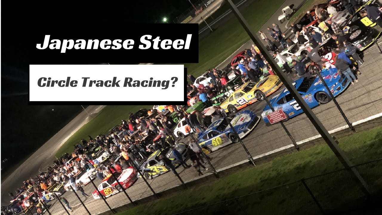 Japanese Steel - Oval Racing in the Boonies - YouTube