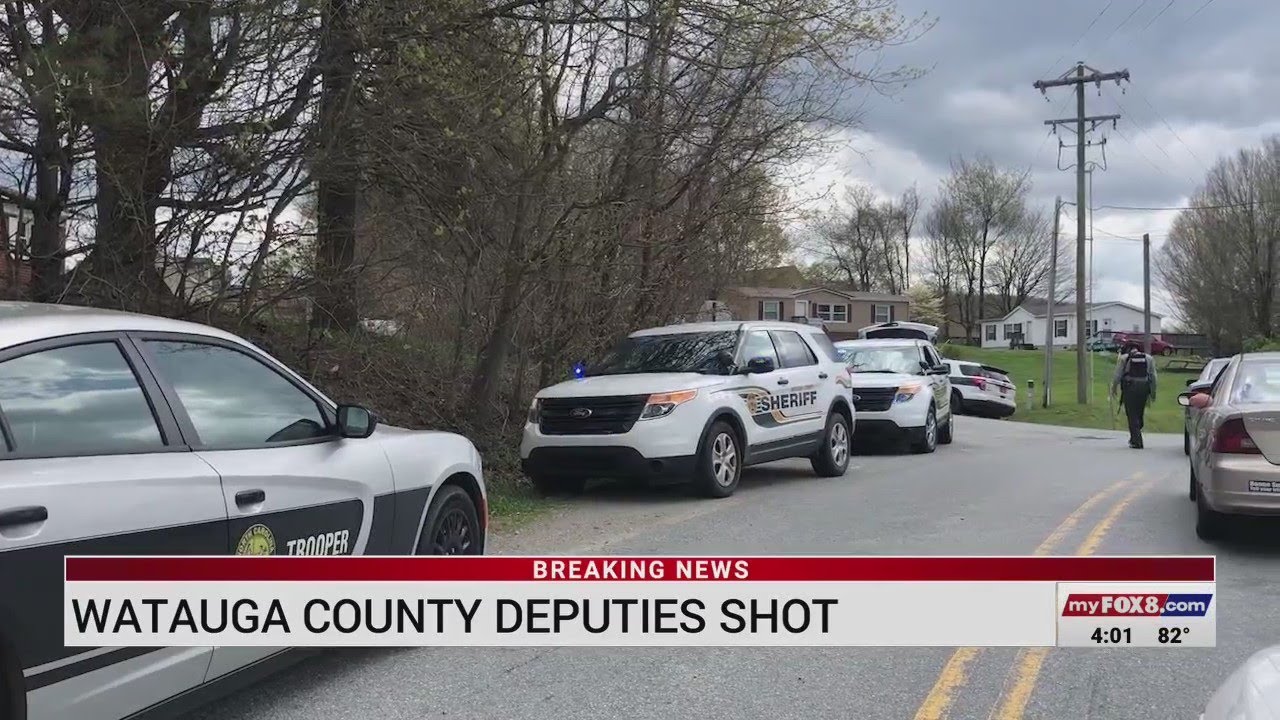 2 Watauga County sheriff's deputies shot during standoff - YouTube