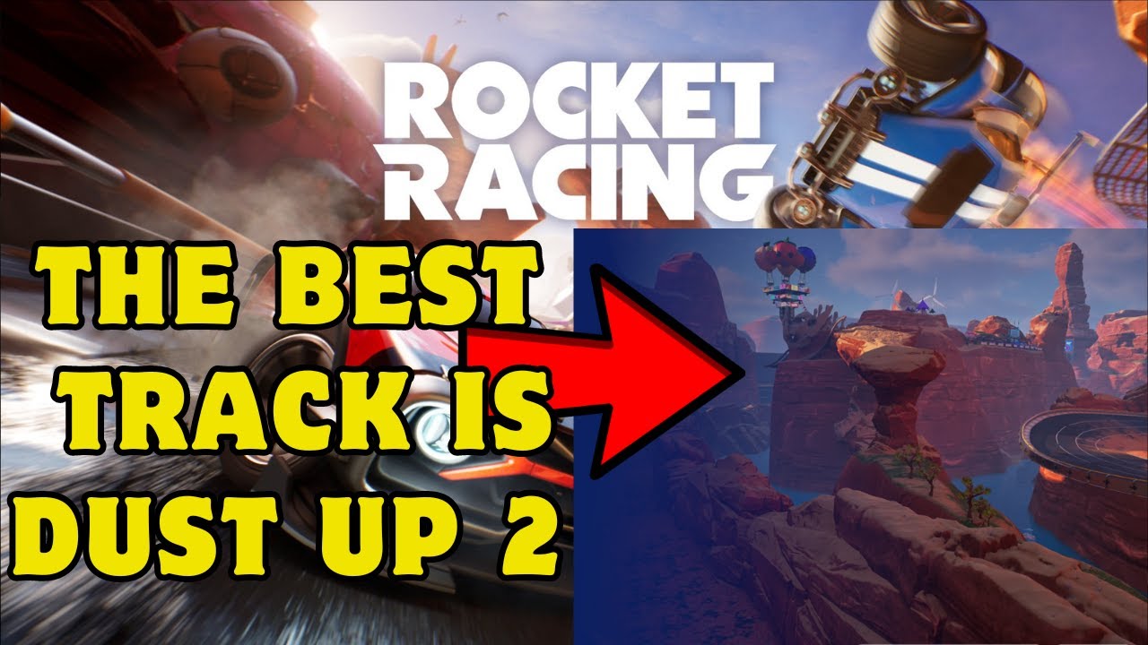 The Best Track in Rocket Racing, Hands Down! - YouTube