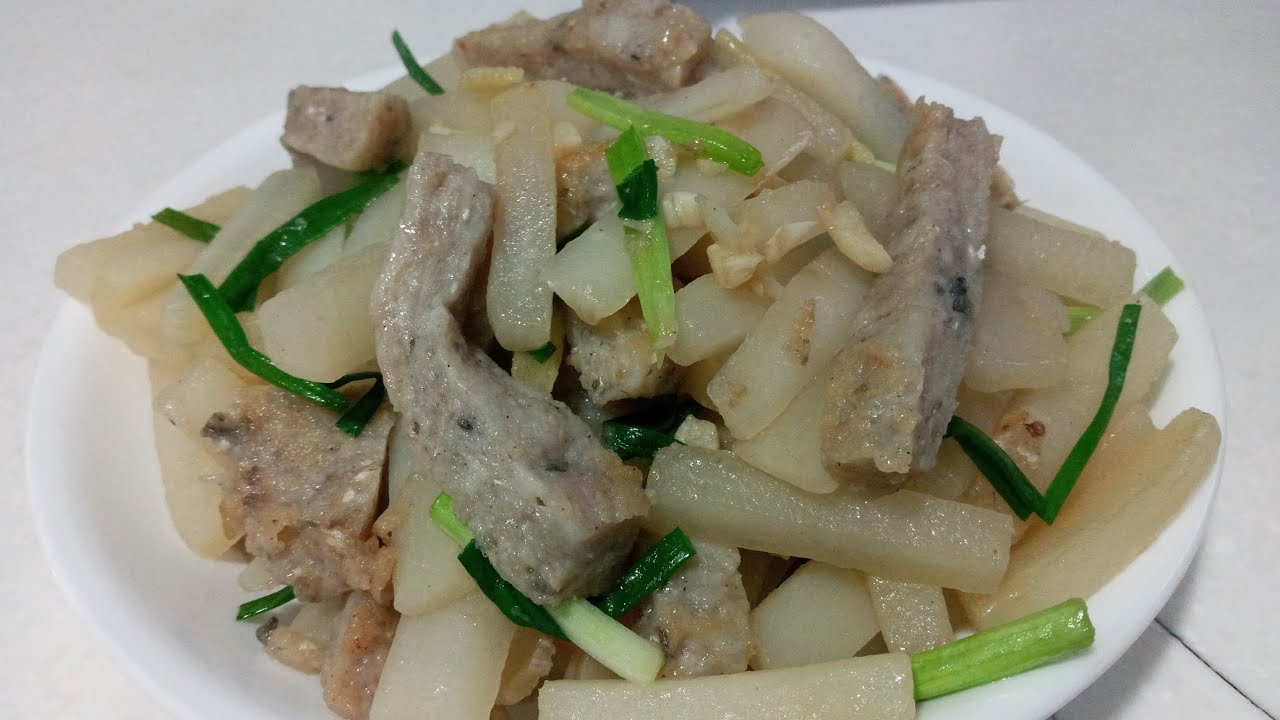 CARA MEMASAK TUMIS PAK LOPAK ATAU LOBAK PUTIH DAN YIYUK|| MASAKAN ...