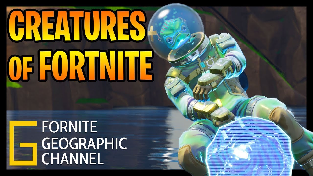 Fortnite Geographic | The different creatures of Fortnite | Replay mode ...