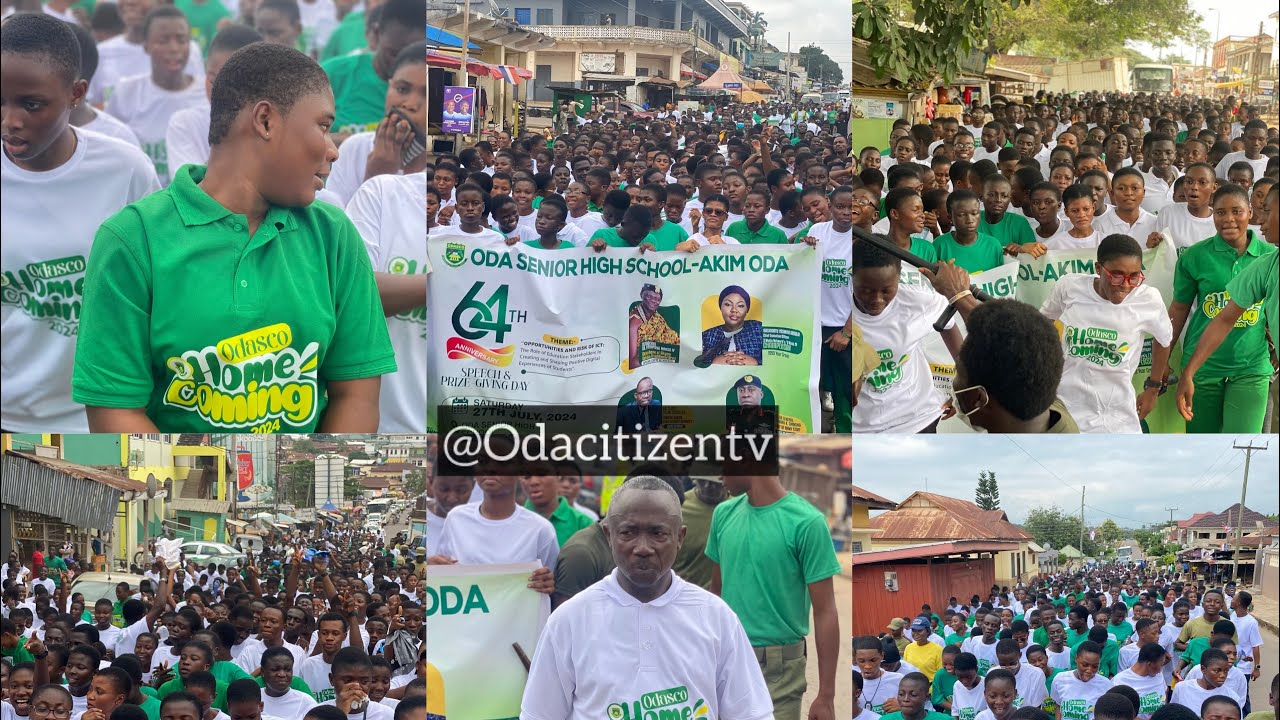 Odasco Students storm Oda Township with a float ahead of their 64th ...