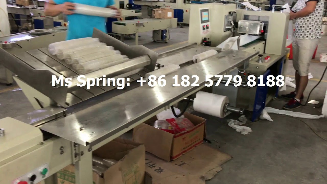 disposable glass automatic counting packaging machine plastic cup ...