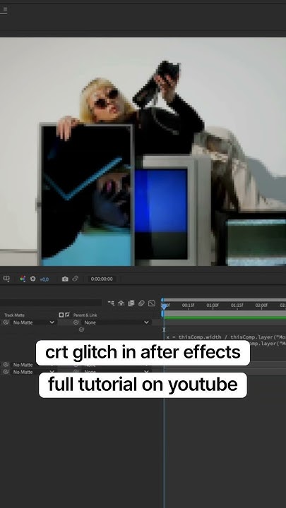 Create this CRT Glitch effect in After Effects! - YouTube