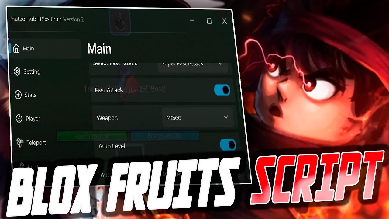 Blox Fruits script – (Hutao Hub) - YouTube