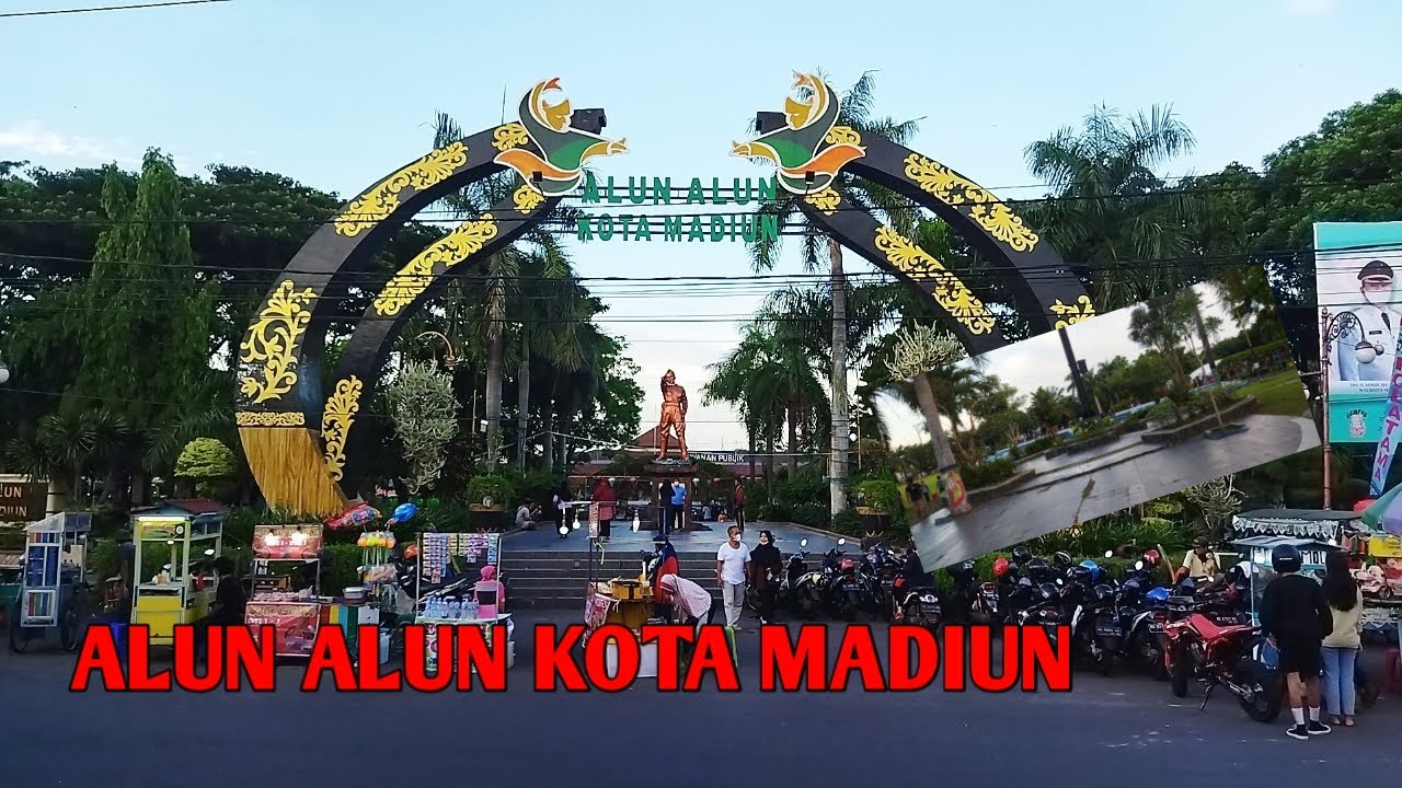 Keindahan Pusat Kota Madiun Di Sore Hari || Alun Alun Kota Madiun - YouTube
