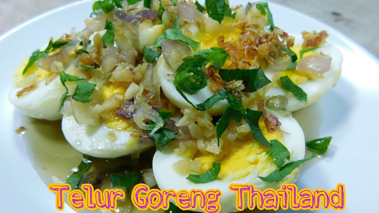 Resep Telur Goreng Thailand Sederhana || Telur Goreng ala Thai - YouTube