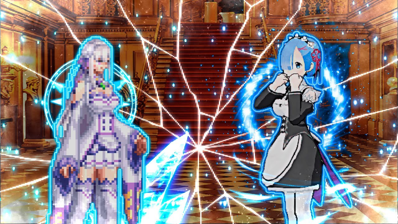 [MUGEN] ║ Rem Vs Emilia ║ [AI Battles] - YouTube