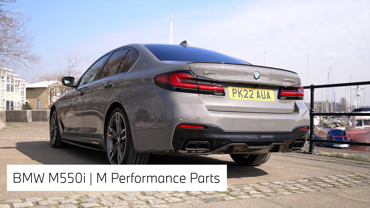 BMW M550i with M Performance Parts - YouTube
