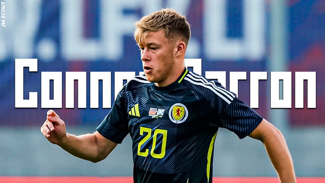 Connor Barron a Talented Scottish Midfielder - 2025 - YouTube