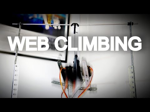 WEB CLIMBING - Spider Robot - YouTube