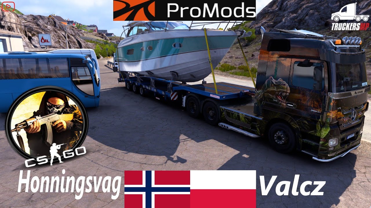 LIVE! ETS2 TMP ProMods - CS:GO - At 5 votes in chat i will change the ...
