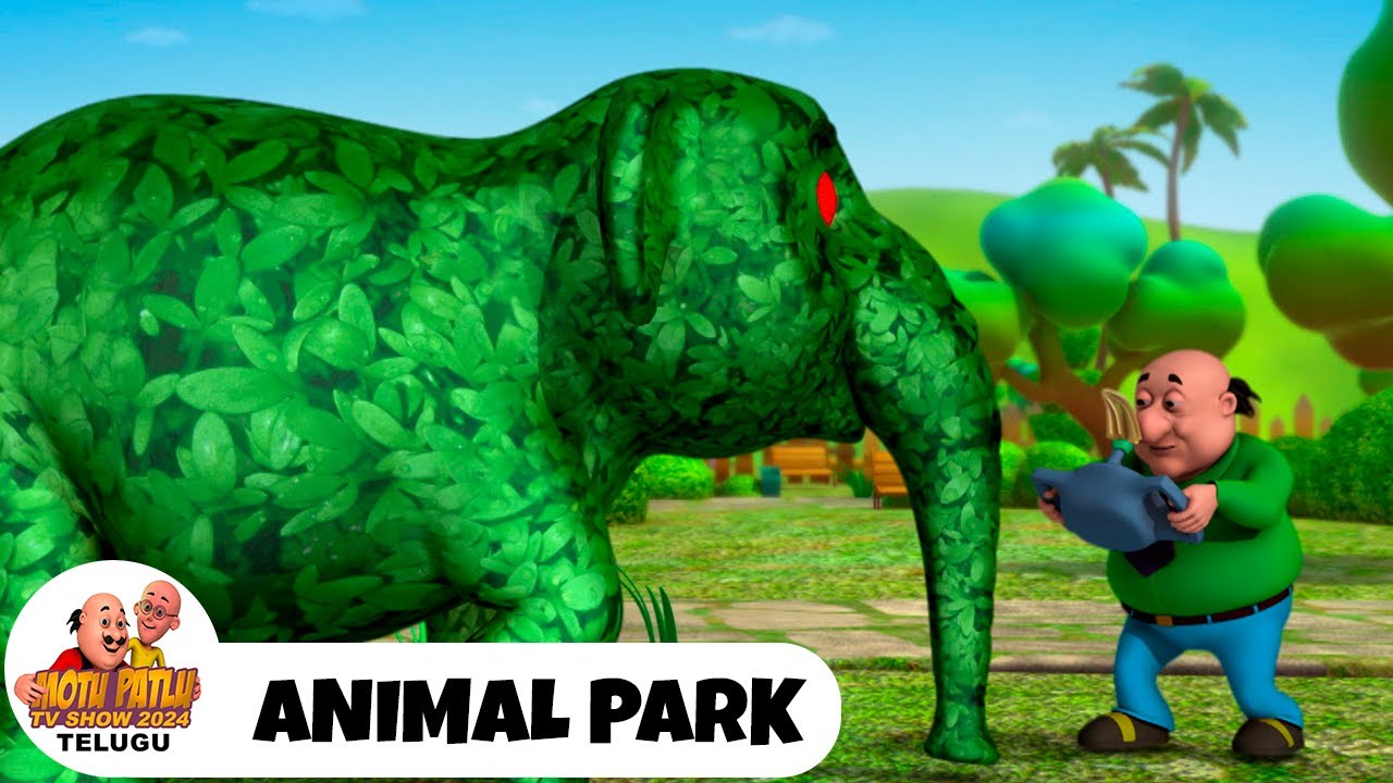 Animal Park | Motu Patlu Full Ep 165 | యానిమల్ పార్క్ | Cartoon Story ...