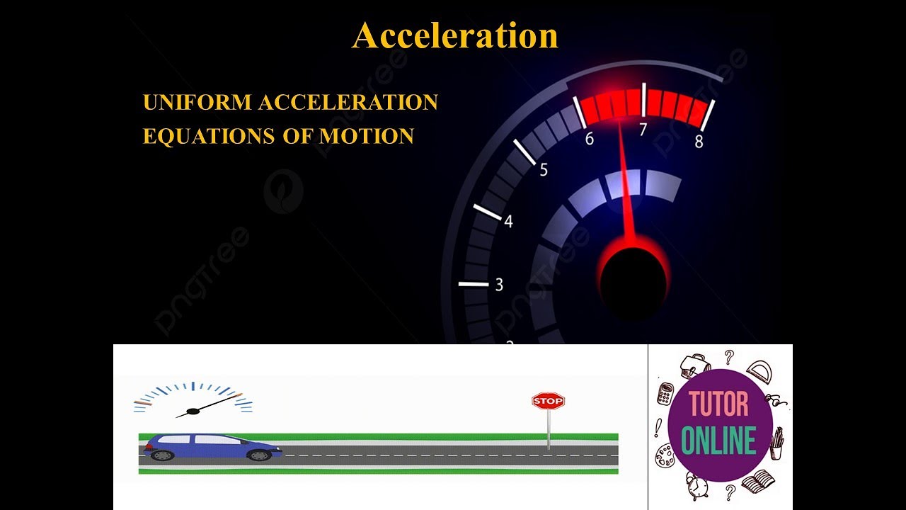 Grade 9th Acceleration & Equation of motion - YouTube