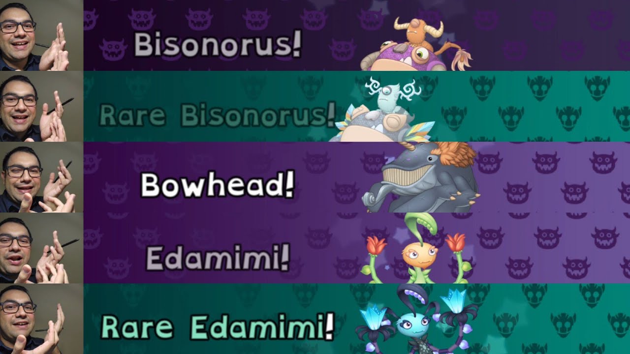 Bowhead + Rare Edamimi + Edamimi + Rare Bisonorus + Bisonorus are on ...