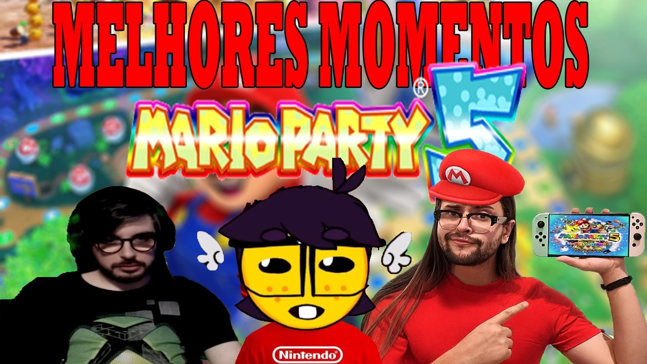COMPILADO OS MELHORES MOMENTOS DE MARIO PARTY!! - YouTube