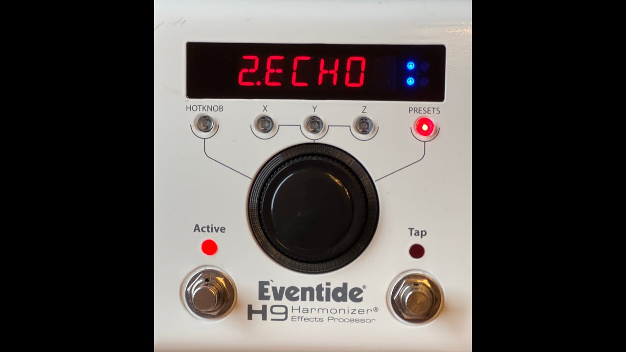 Eventide H9 Tape Echo Preset - YouTube