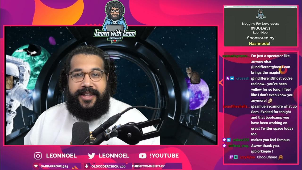 Blogging For Developers! Sponsored by Hashnode! (Class 62) - #100Devs - YouTube