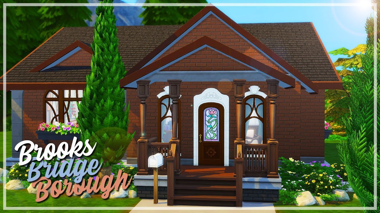 BROOKS BRIDGE BOROUGH 🌲 // The Sims 4 House Renovation - YouTube