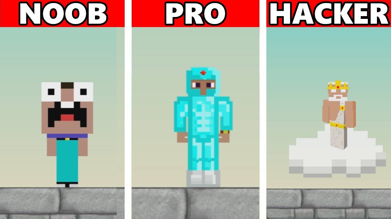 Noob vs Pro vs Hacker vs God: Story and PvP game! - Android Gameplay ...