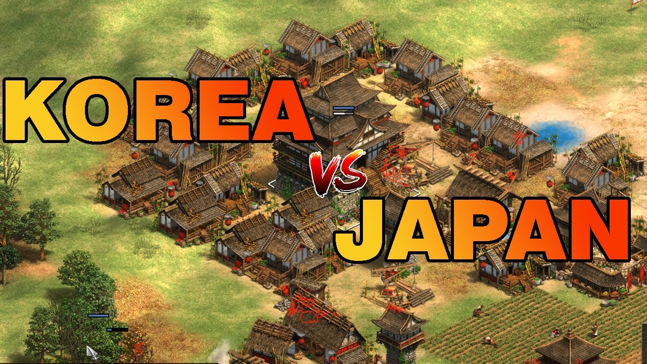 AoE2 Korean vs Japanese Gameplay - YouTube