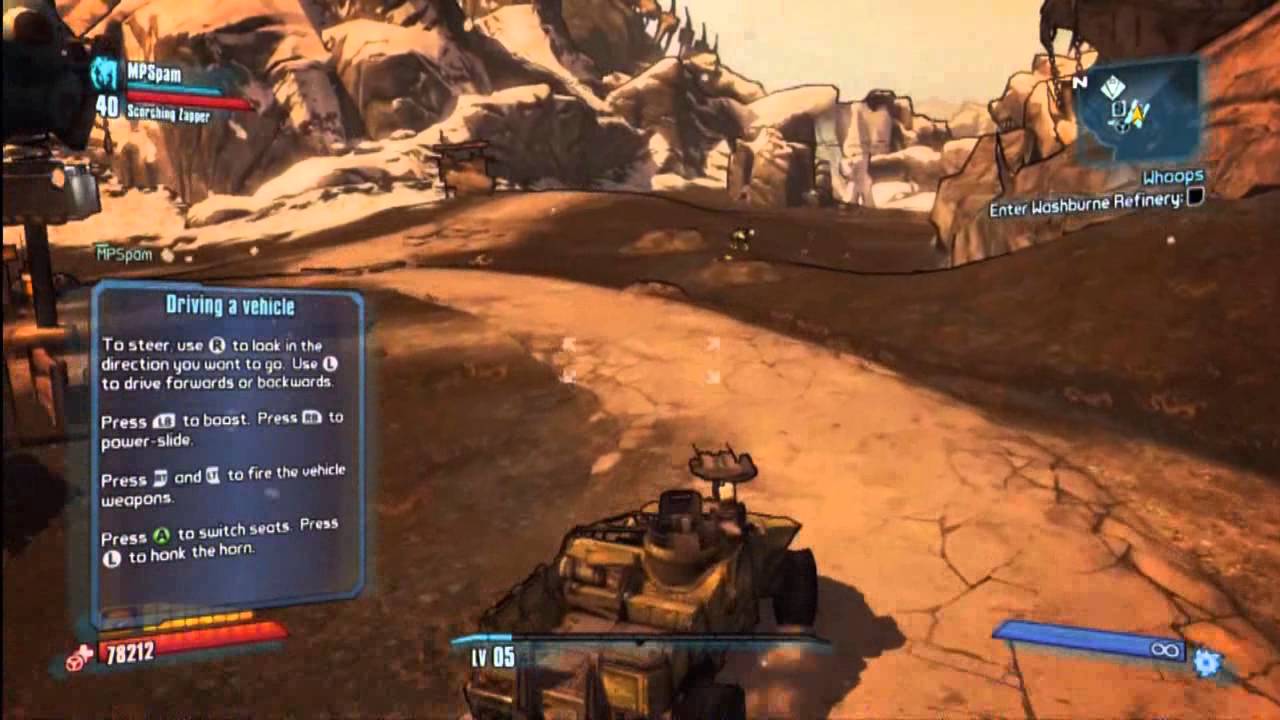 Borderlands 2 - Unseen Predator (at level 5) Guide - YouTube