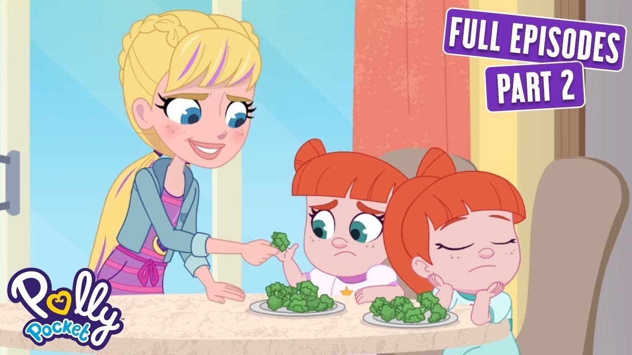 Polly Pocket | Eat Your Greens! 🥦 | Season 3 - Episode 21 | Part 2 ...