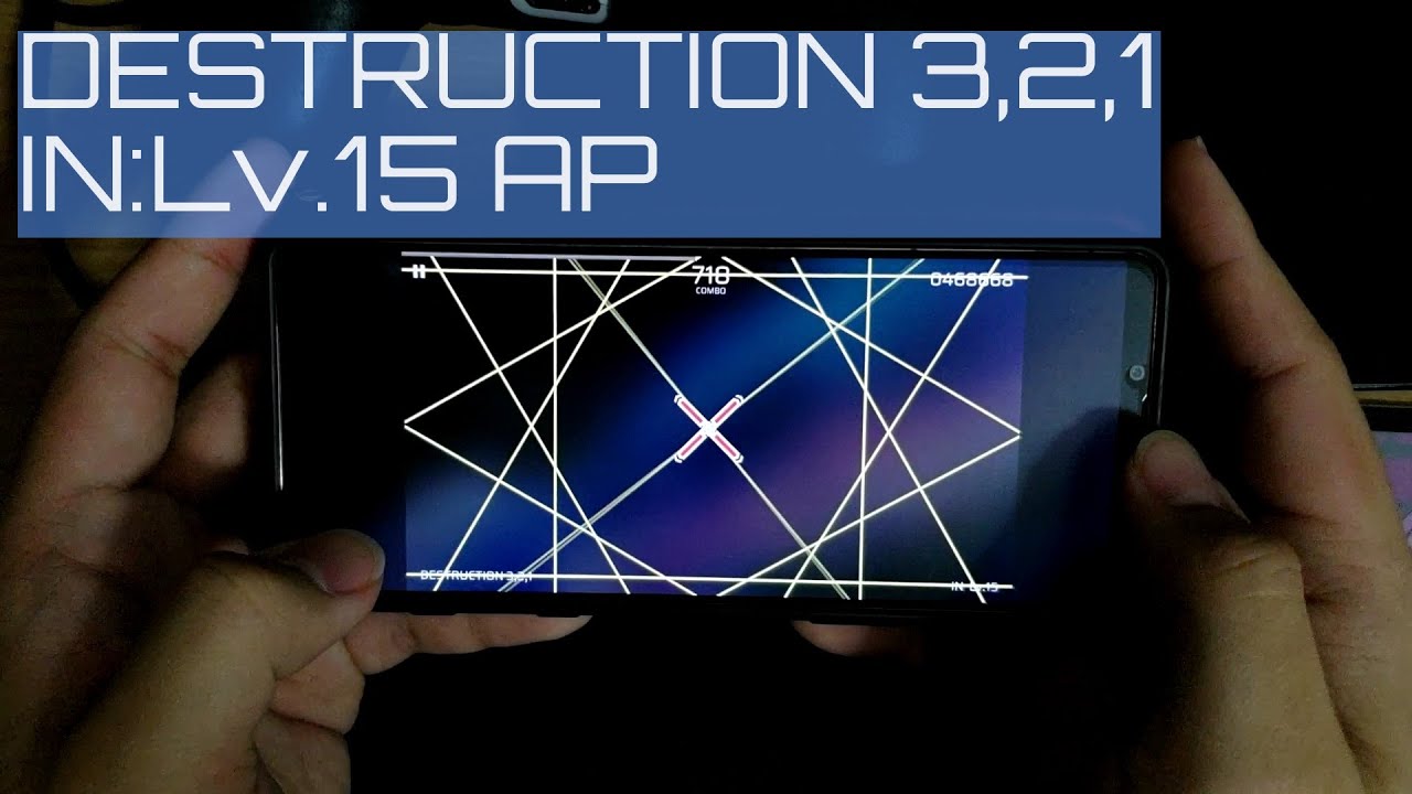 【Phigros】DESTRUCTION 3,2,1 IN:Lv.15 thumb AP rank φ - YouTube