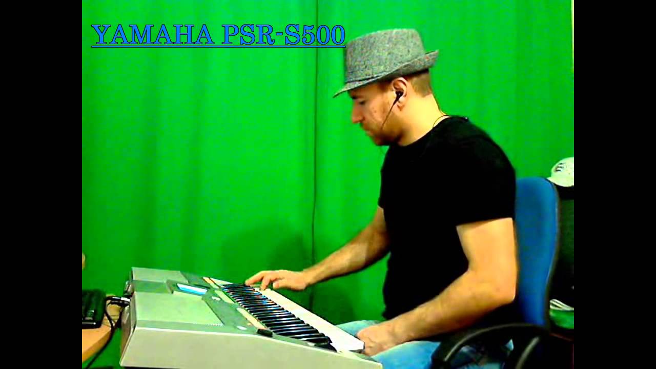 YAMAHA PSR S500 - YouTube