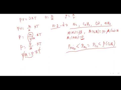 Dərs izahı.Avaqadro qanunu.Qazların sıxlığı.Qaz qarışıqları.
