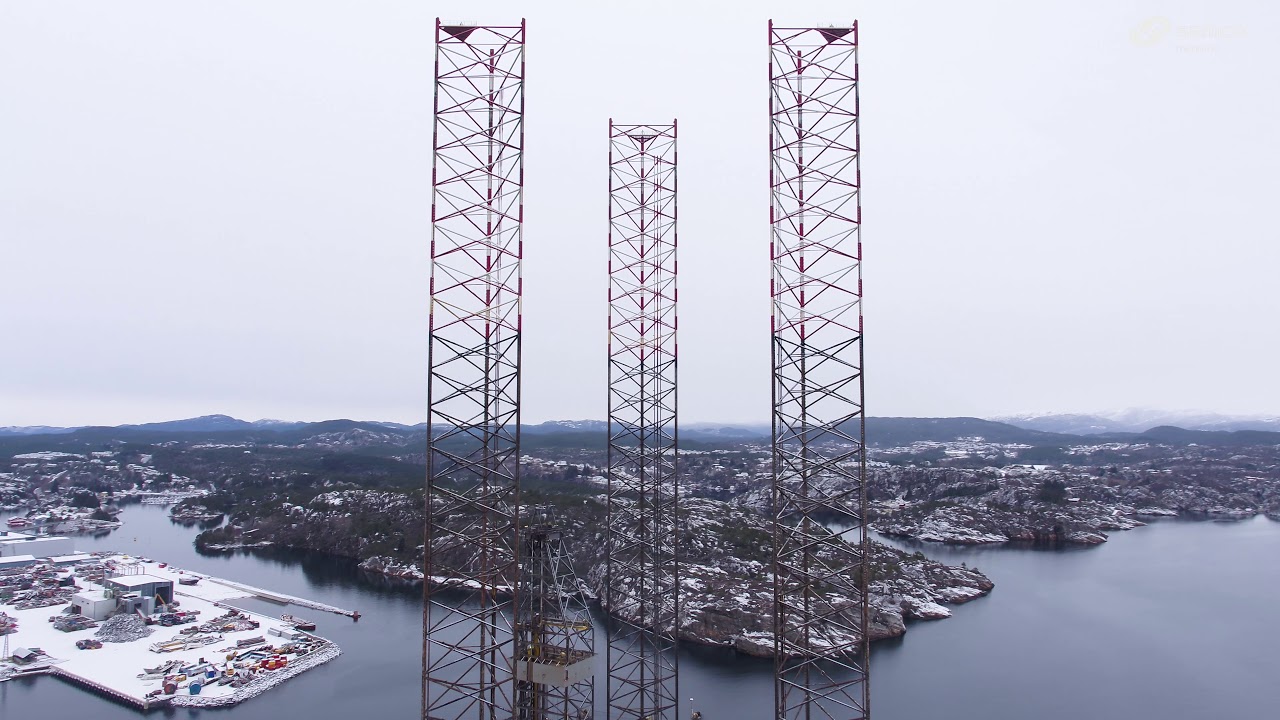 West Elara arrival and docking - amazing drone footage - YouTube