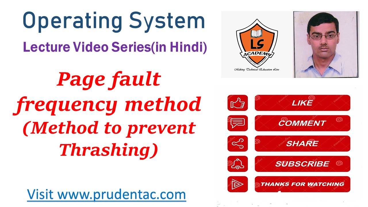 Page fault frequency Method (Thrashing Prevention) - YouTube