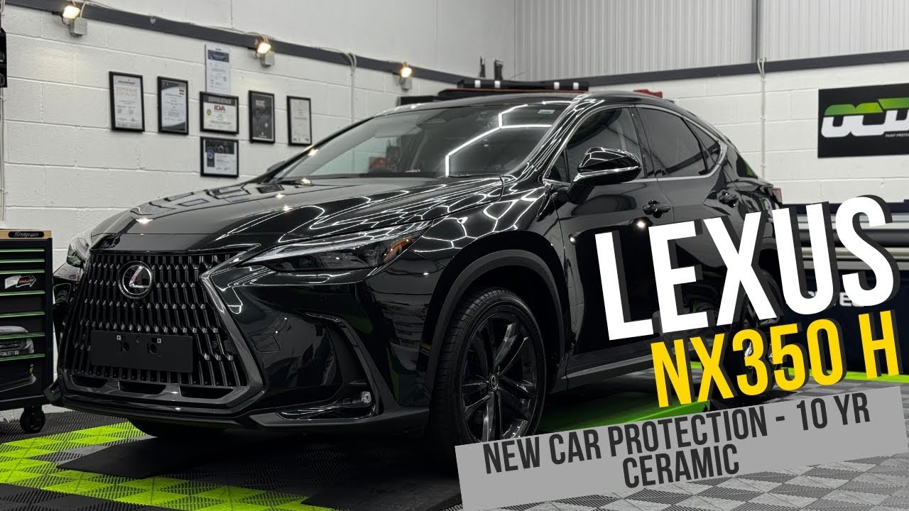 Lexus New Car Protection with 10-Year Ceramic Coating! | Wax is Dead ...