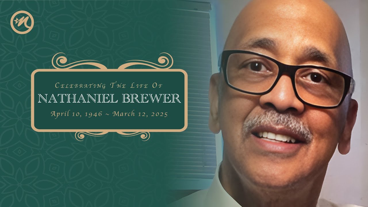 Celebrating The Life of Nathaniel Brewer - YouTube