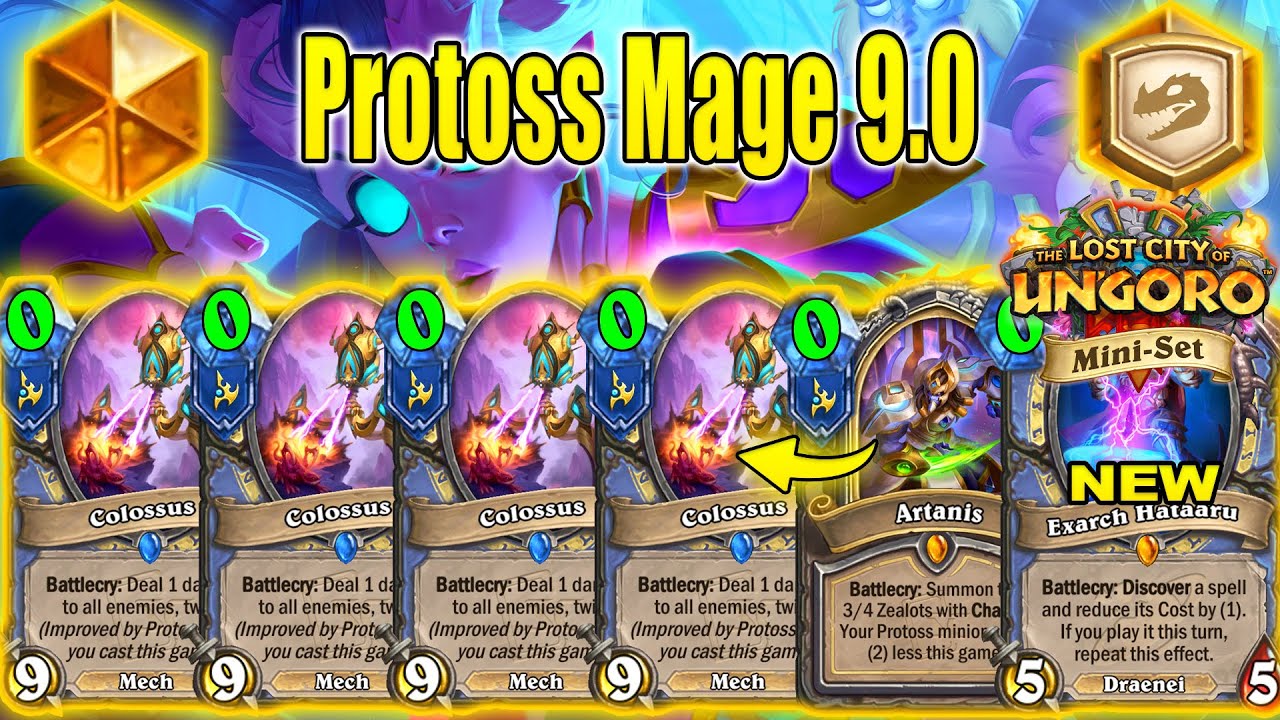 Best Mage Deck To Craft At Mini-Set Is Protoss Mage 9.0 At The Lost ...