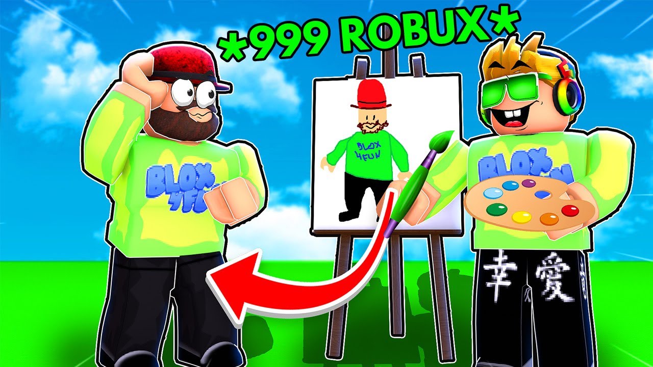 MAKING ART AND SELLING FOR ROBUX in ROBLOX STARVING ARTISTS / BLOX4FUN ...