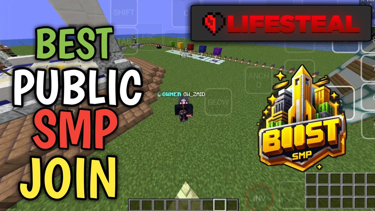 💨New Best Free Public Smp Server For Minecraft | Java/Pe/Pojav | 24/7 ...
